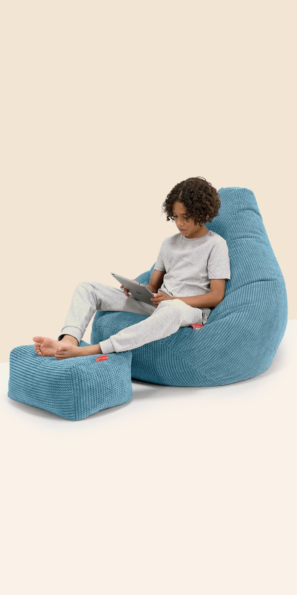 Lounge Pug, CloudSac 200 Kinder, XXL Memory-Schaum Kinder Sitzsack ...