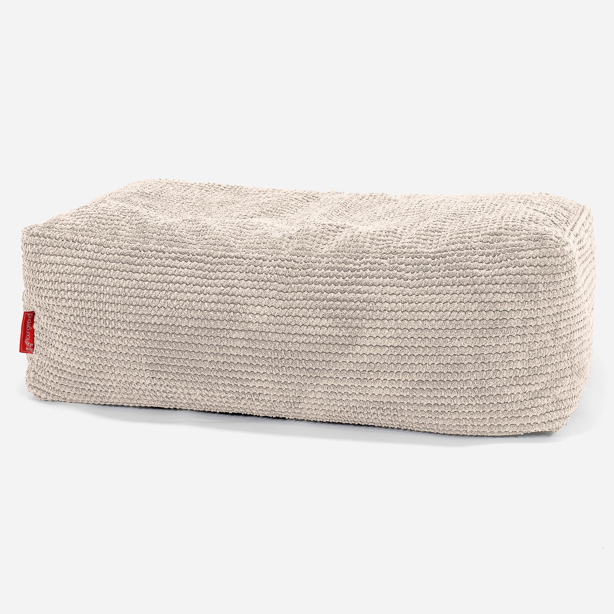 Lounge Pug Riesen Sitzsack Couch Sitzsack Sofa Pom Pom Creme Big