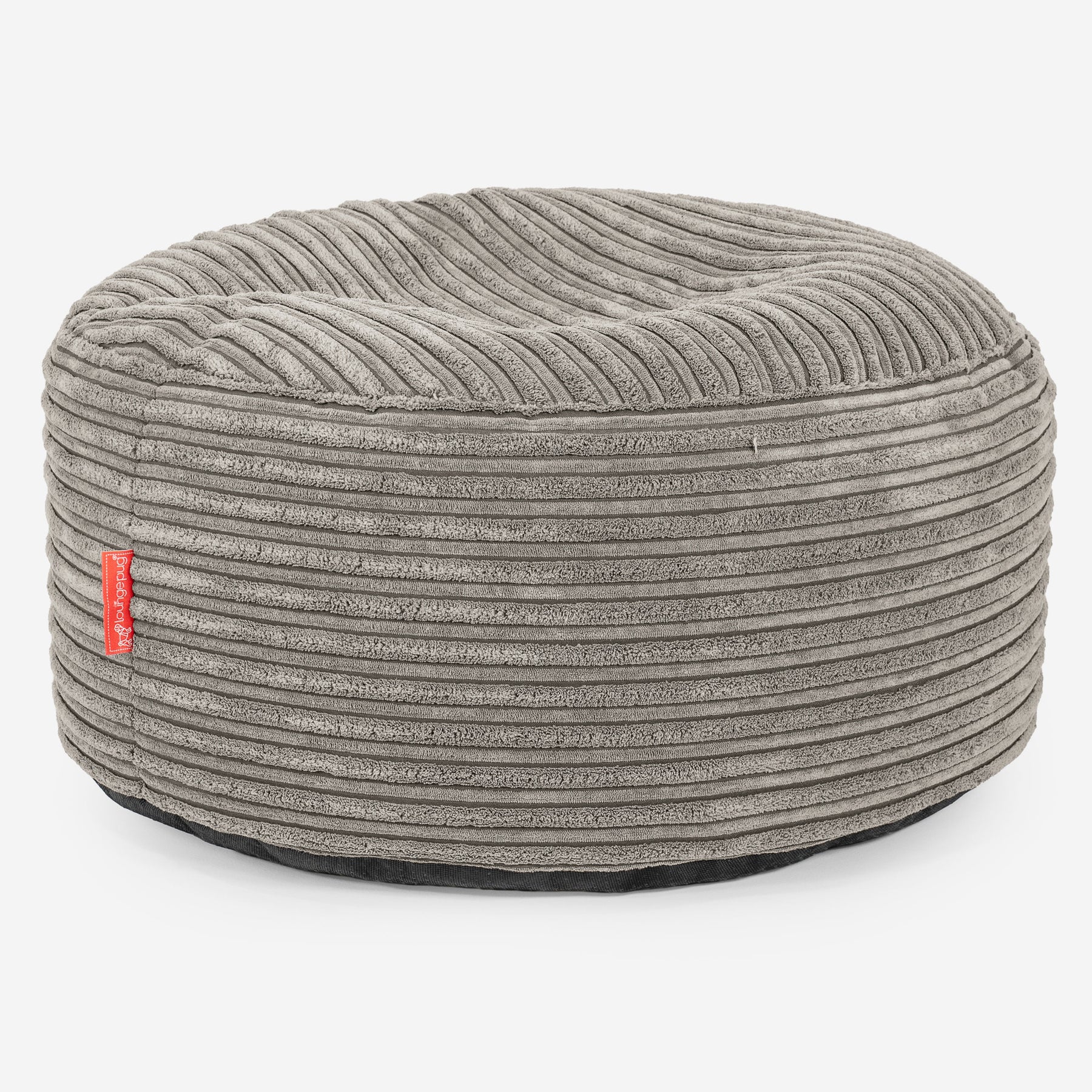 Lounge Pug Riesen Sitzsack Lounge Sessel Cord Nerzfarben Big Bertha
