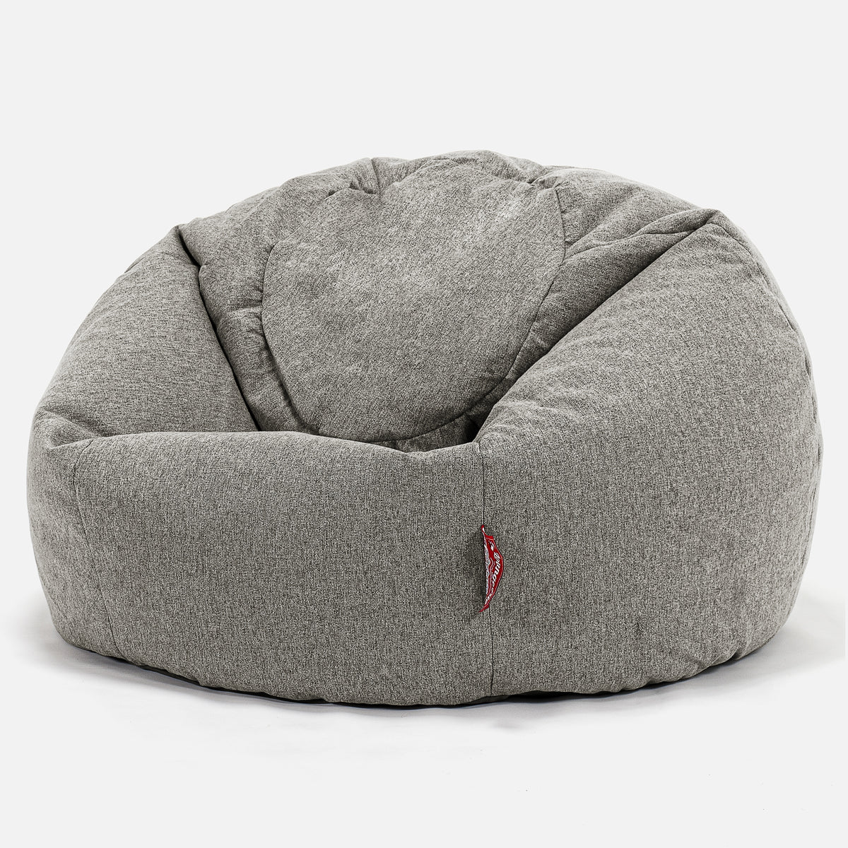 Lounge Pug - Interalli Wolle - Klassischer Sitzsack Sessel - Silber ...