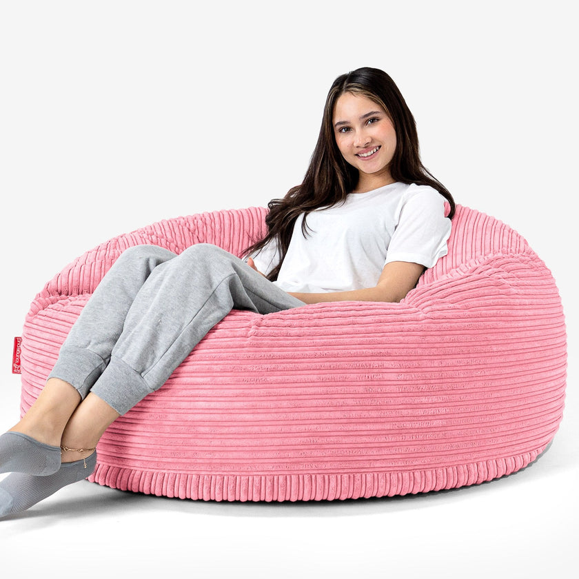 Lounge Pug® Mammoth Sofa Sitzsack Xxl Riesen Sessle Cord Koralle