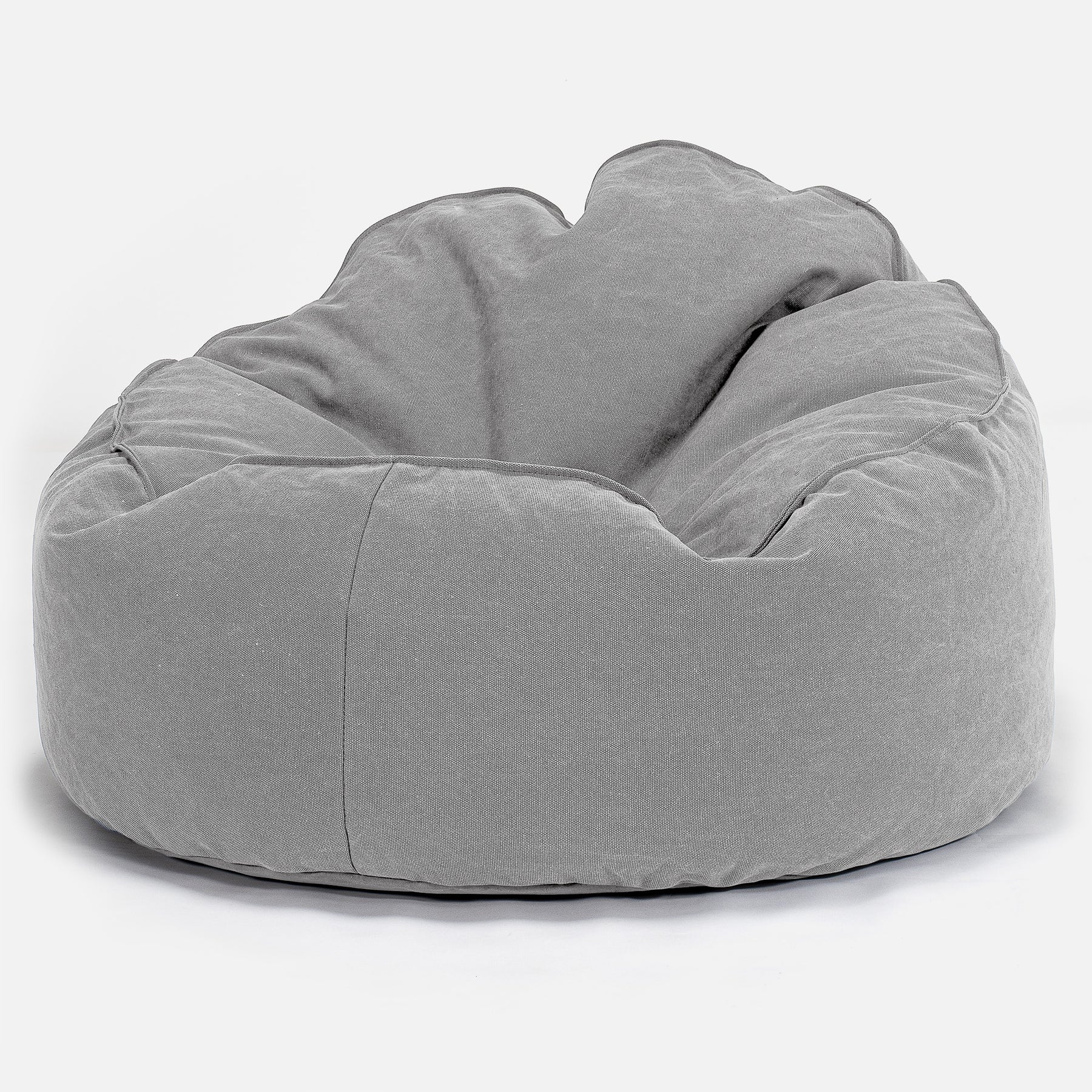 Lounge Pug, Mini-Mammoth Sitzsack, Sessel, Interalli Wolle Silber– Big ...